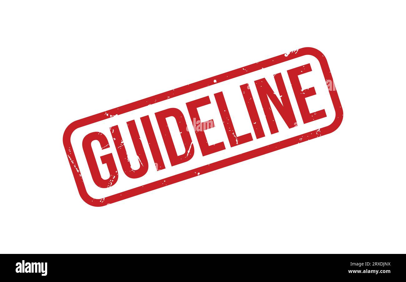 Guideline stamp Stock Vector Images - Alamy