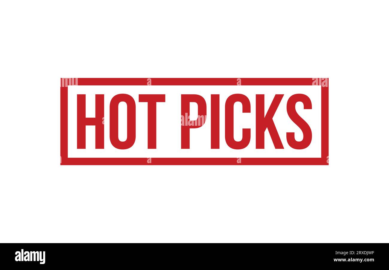 Hot picks rubber stamp hi-res stock photography and images - Alamy