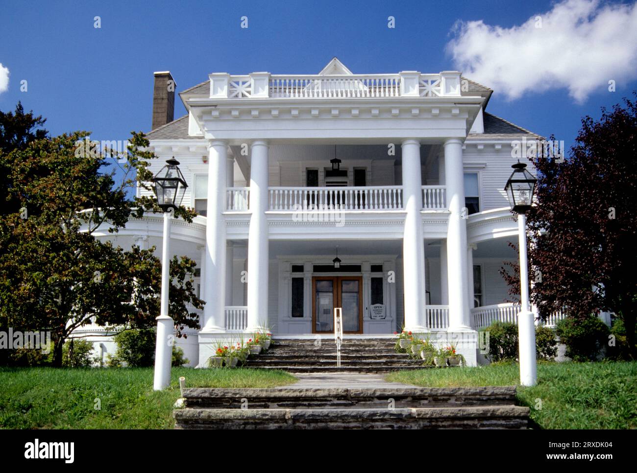 The Columns museum, Milford, Pennsylvania Stock Photo - Alamy