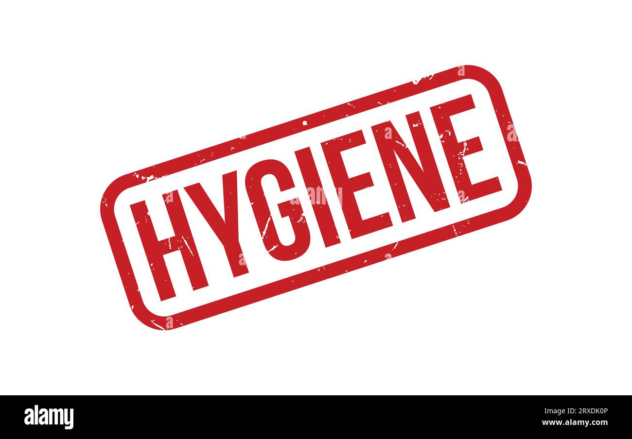 Red Hygiene Rubber Stamp Seal Vector Stock Vector Image & Art - Alamy