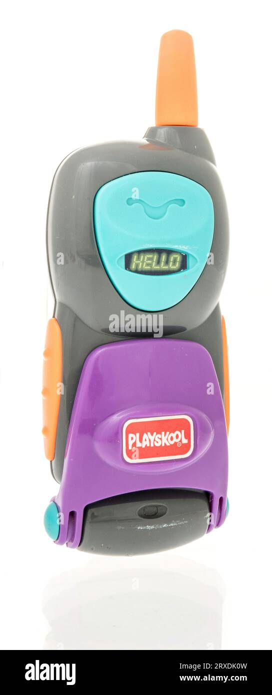 Winneconne, WI - 23 September 2023: A package of a vintage Playskool ...