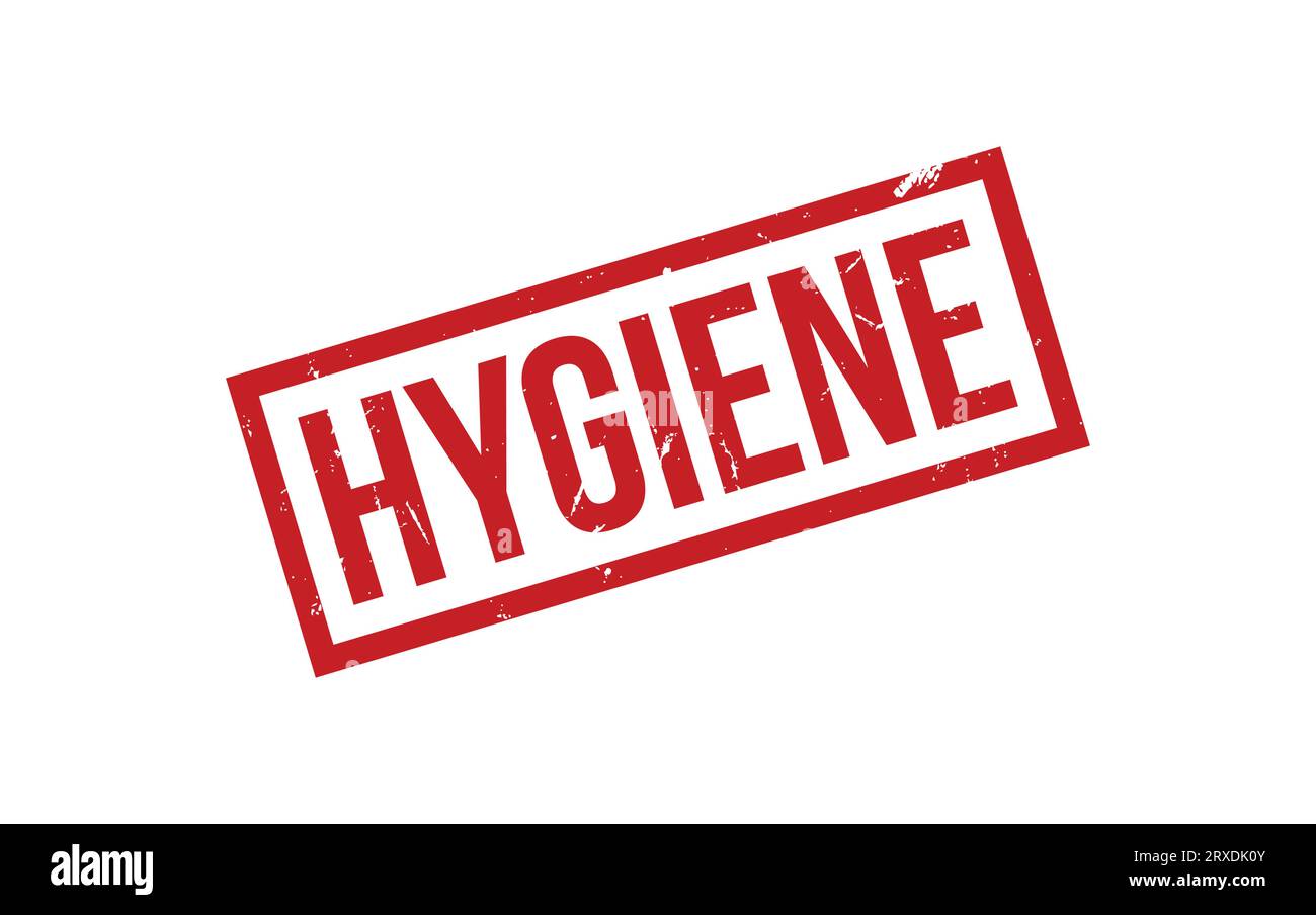 Red Hygiene Rubber Stamp Seal Vector Stock Vector Image & Art - Alamy