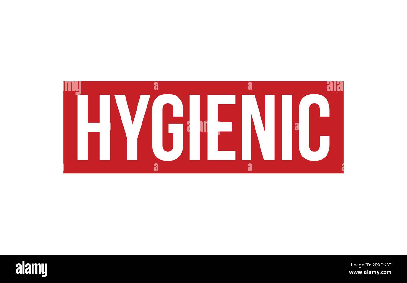 Hygienic Rubber Stamp Seal Vector Stock Vector Image & Art - Alamy