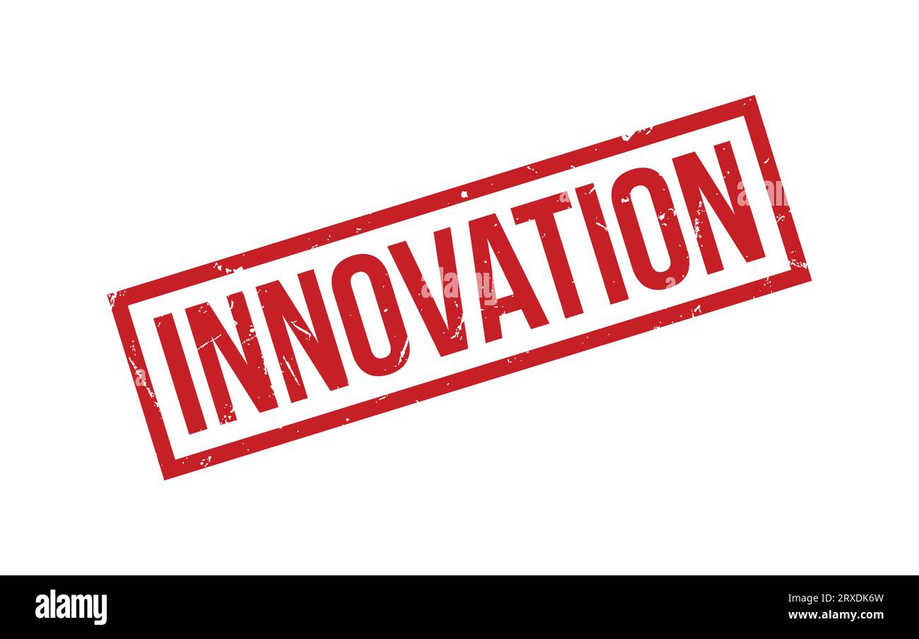 Red Innovation Rubber Stamp Seal Vector Stock Vector Image & Art - Alamy