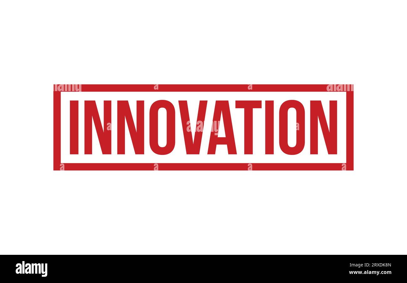 Red Innovation Rubber Stamp Seal Vector Stock Vector Image & Art - Alamy