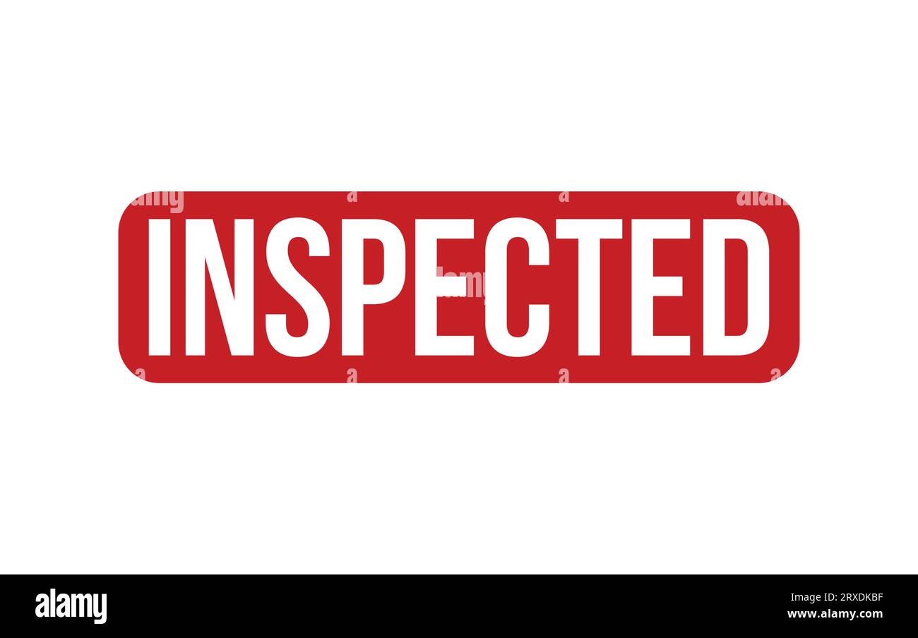 Inspected badge hi-res stock photography and images - Alamy