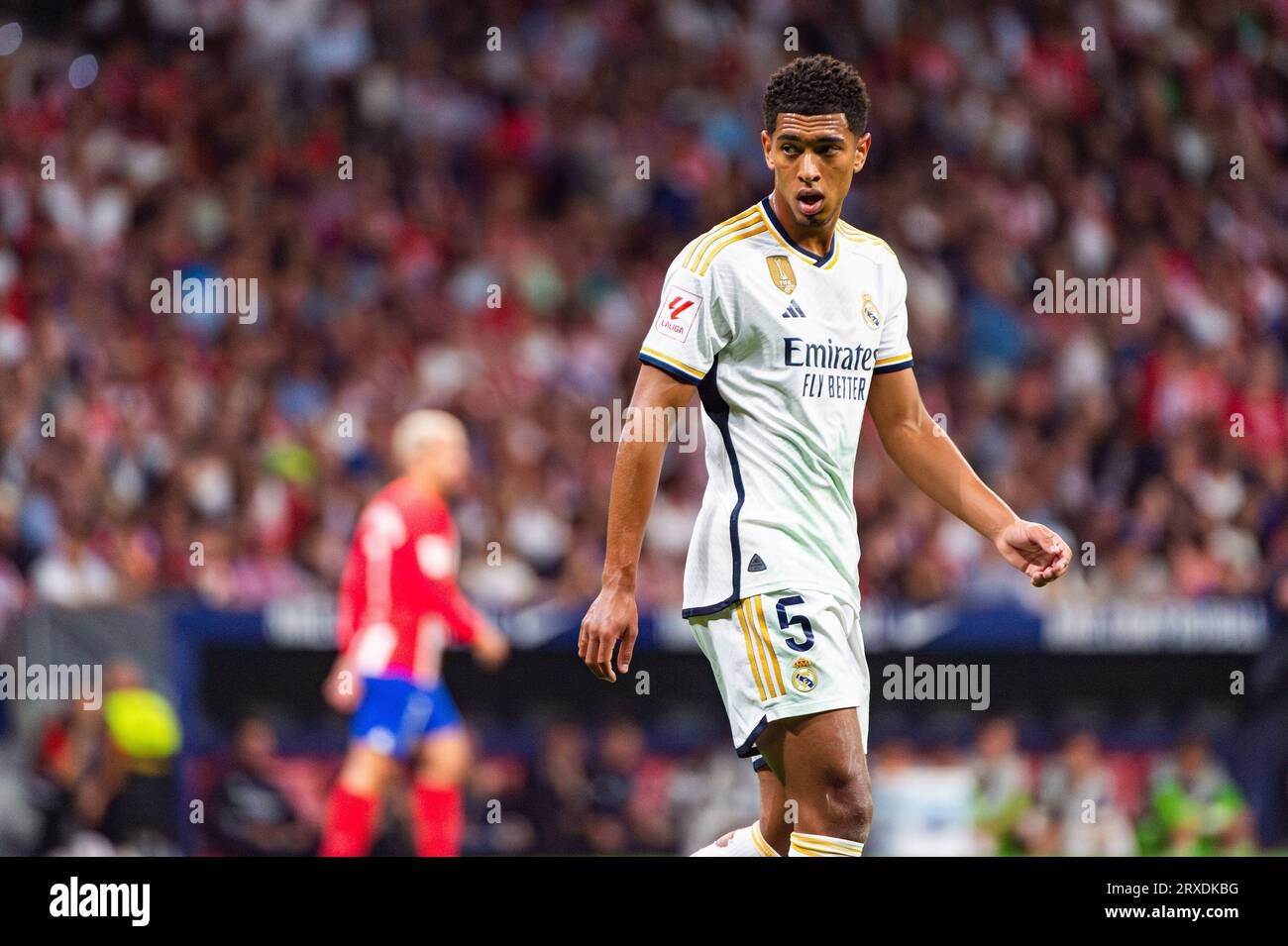 Madrid, Spain. 24th Sep, 2023. Jude Bellingham (Real Madrid) seen ...