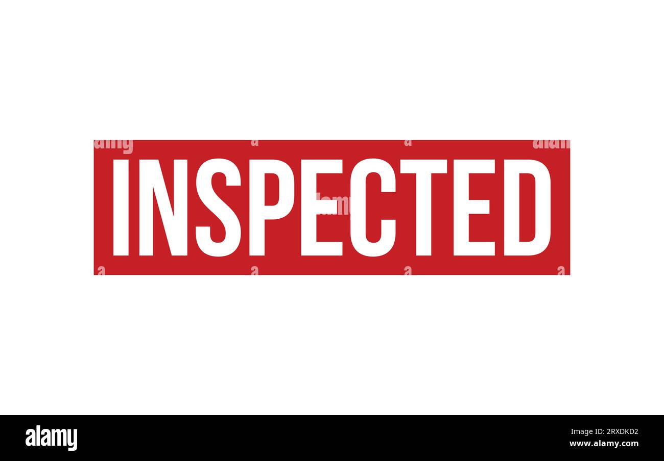 Inspected stamp hi-res stock photography and images - Alamy