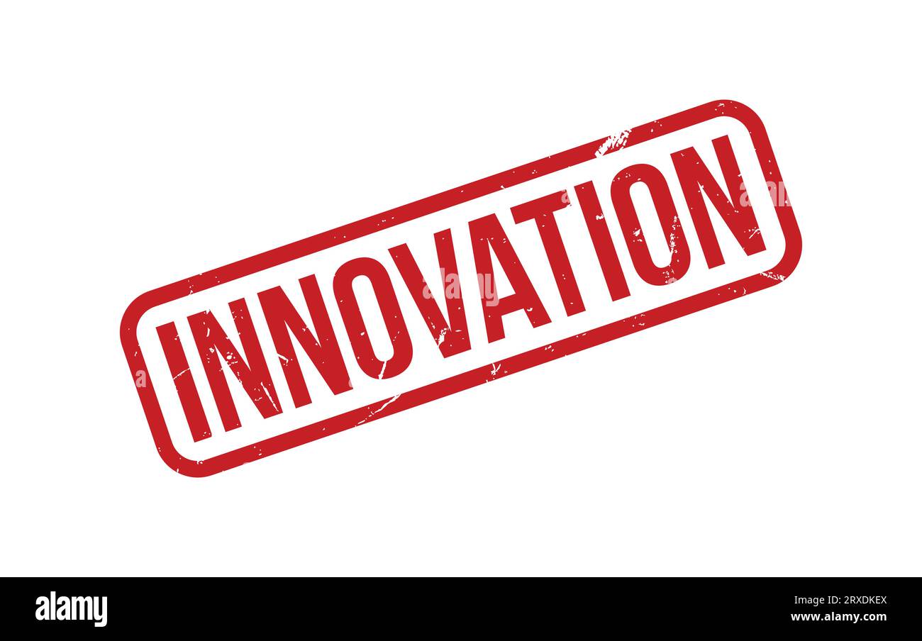 Red Innovation Rubber Stamp Seal Vector Stock Vector Image & Art - Alamy