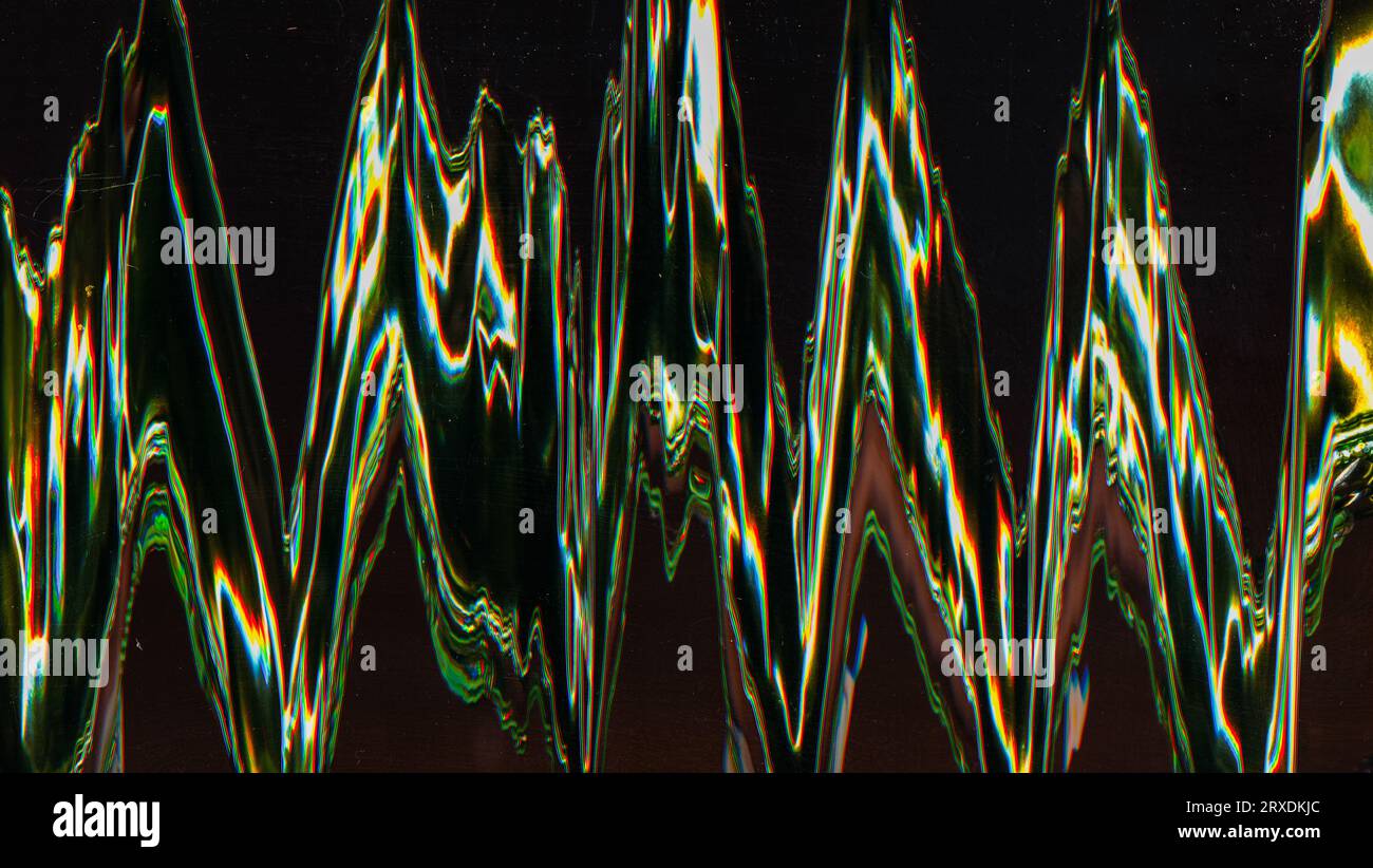 Green screen vhs interference effect hi-res stock photography and ...