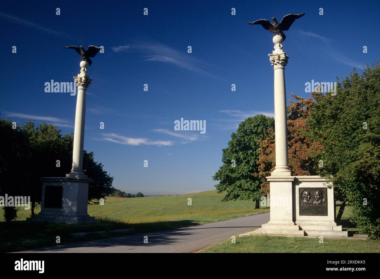 Pennsylvania Columns, Valley Forge National Historic Park, Pennsylvania ...