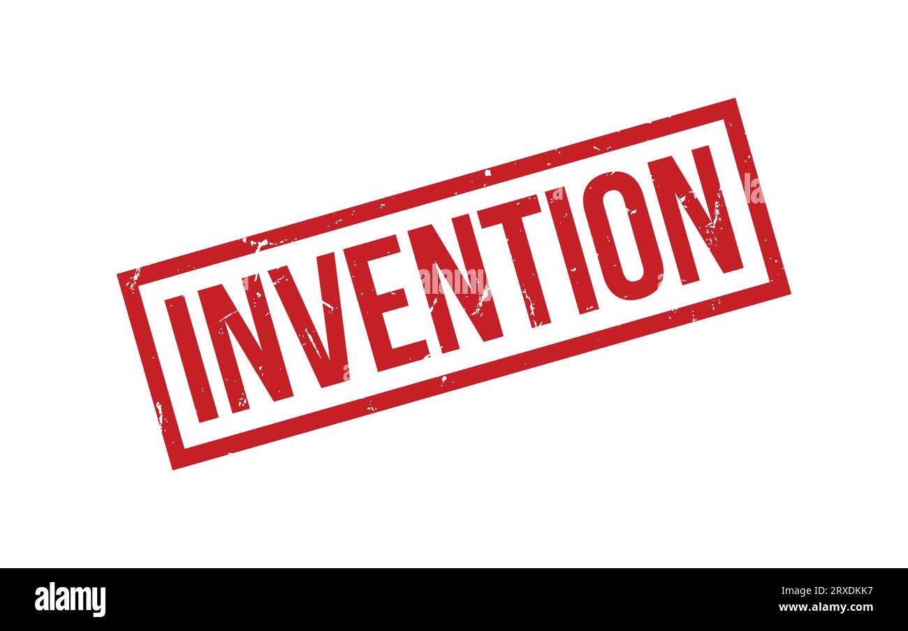 Red Invention Rubber Stamp Seal Vector Stock Vector Image & Art - Alamy