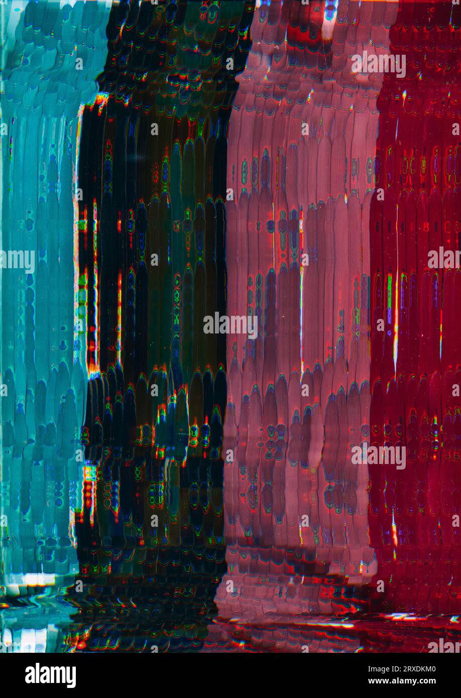 Digital glitch distorted texture colorful pattern Stock Photo - Alamy