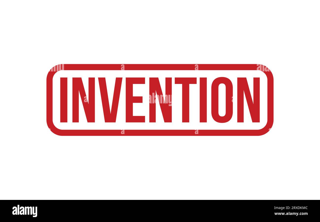 Red Invention Rubber Stamp Seal Vector Stock Vector Image & Art - Alamy
