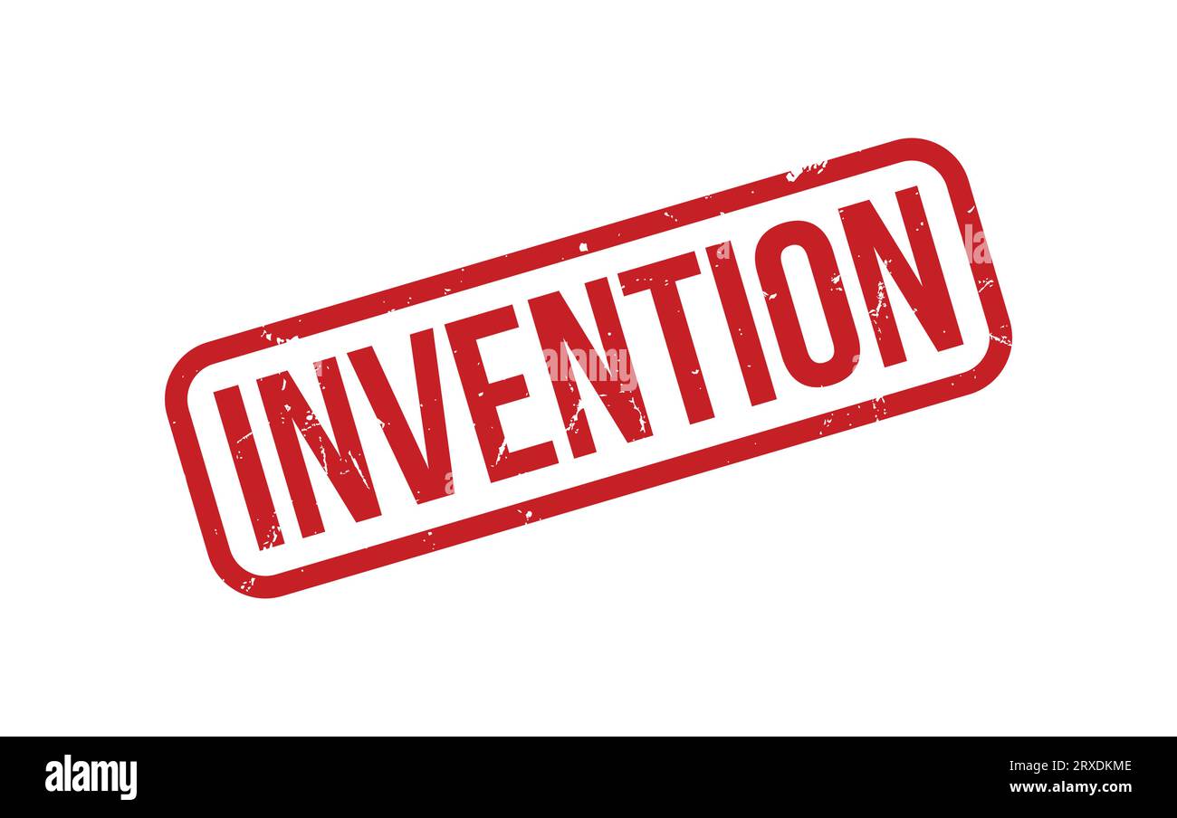 Red Invention Rubber Stamp Seal Vector Stock Vector Image & Art - Alamy
