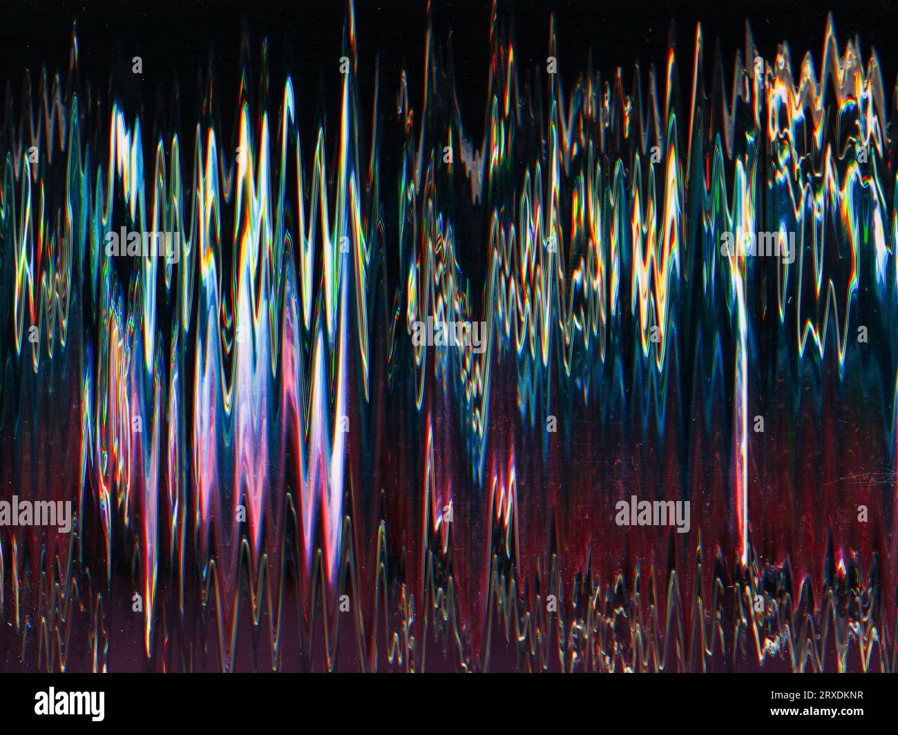 Glitch design vhs noise distorted display digital Stock Photo - Alamy