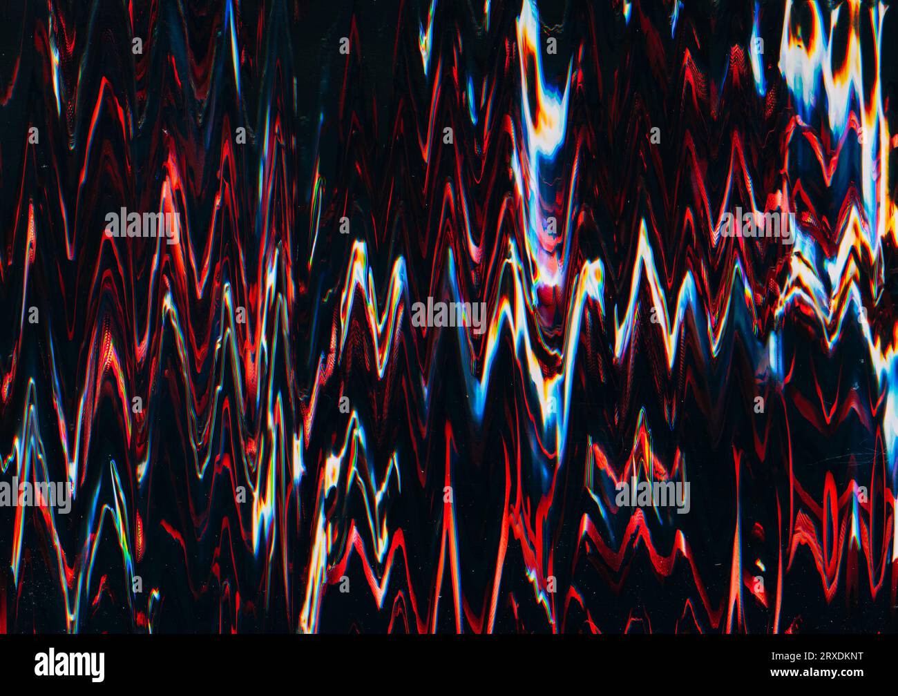 Glitch pattern vhs noise distorted screen digital Stock Photo - Alamy