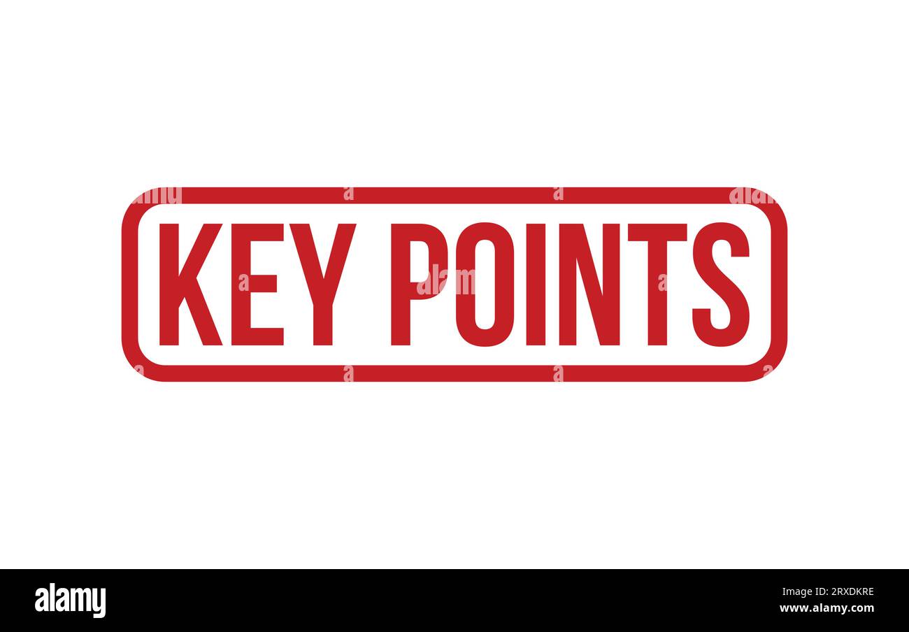 Key points vector vectors hi-res stock photography and images - Alamy