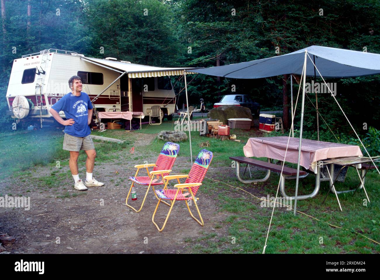 Trailer , Red Bridge Campground, Allegheny National Forest ...