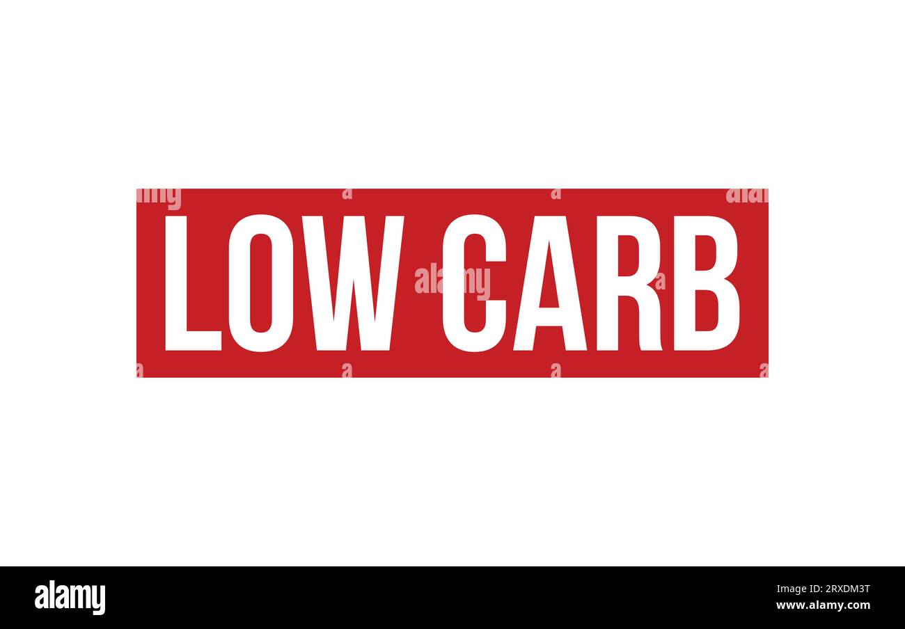 Low Carb Rubber Stamp Seal Vector Stock Vector Image & Art - Alamy