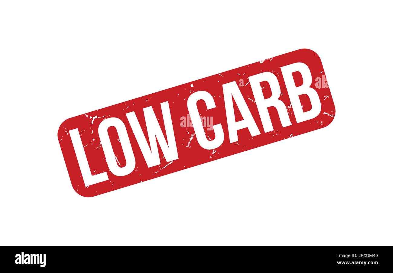 Low Carb rubber grunge stamp seal vector Stock Vector Image & Art - Alamy