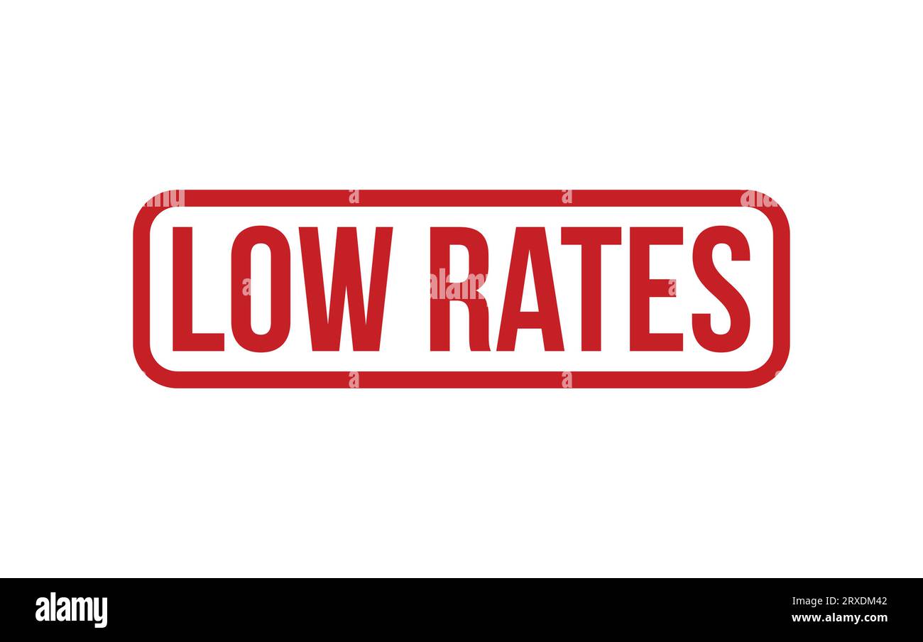 Low rates stamp hi-res stock photography and images - Alamy