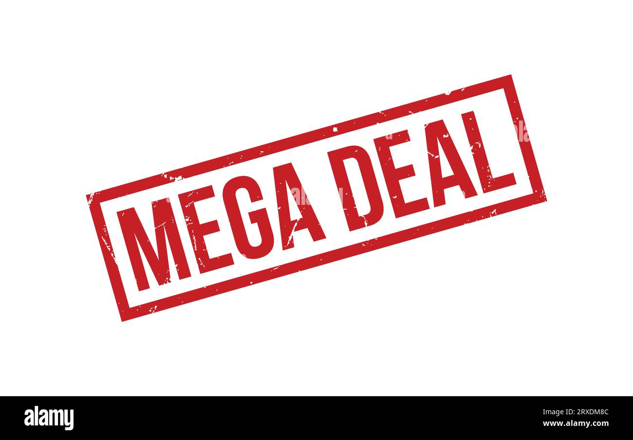 Mega deal stamp Cut Out Stock Images & Pictures - Alamy