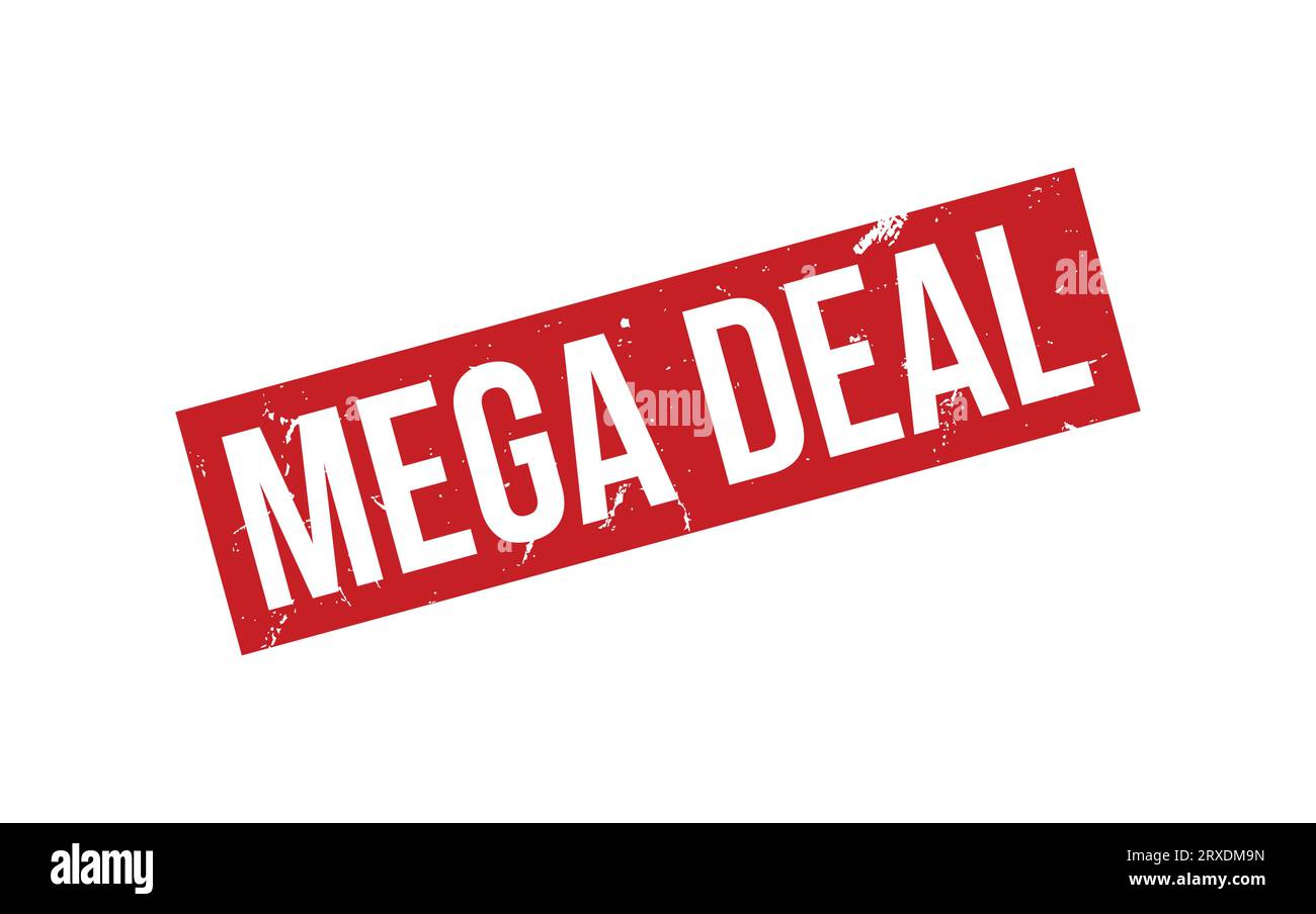 Red Mega Deal Rubber Stamp Seal Vector Stock Vector Image & Art - Alamy