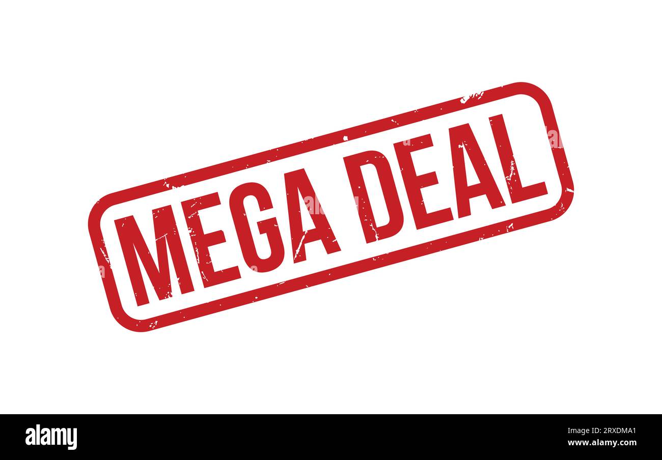 Mega deal stamp Cut Out Stock Images & Pictures - Alamy
