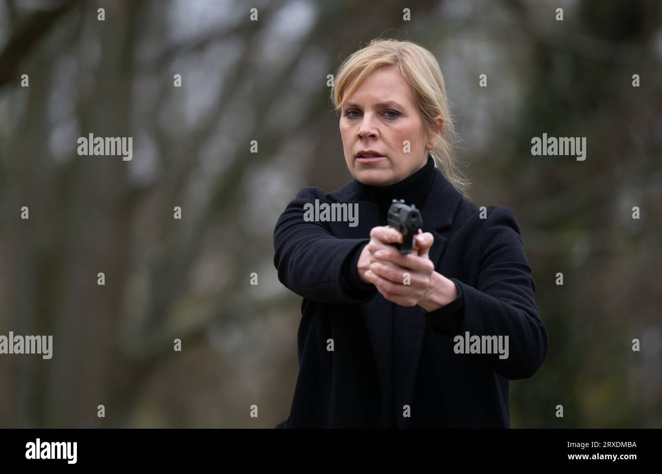 Leipzig, Germany. 18th Apr, 2023. Actress Melanie Marschke is on the ...