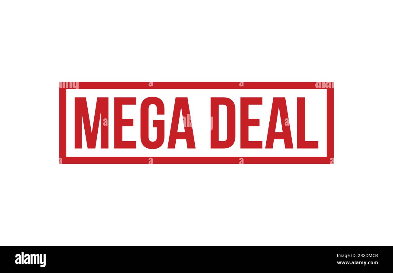 Mega deal stamp Stock Vector Images - Alamy