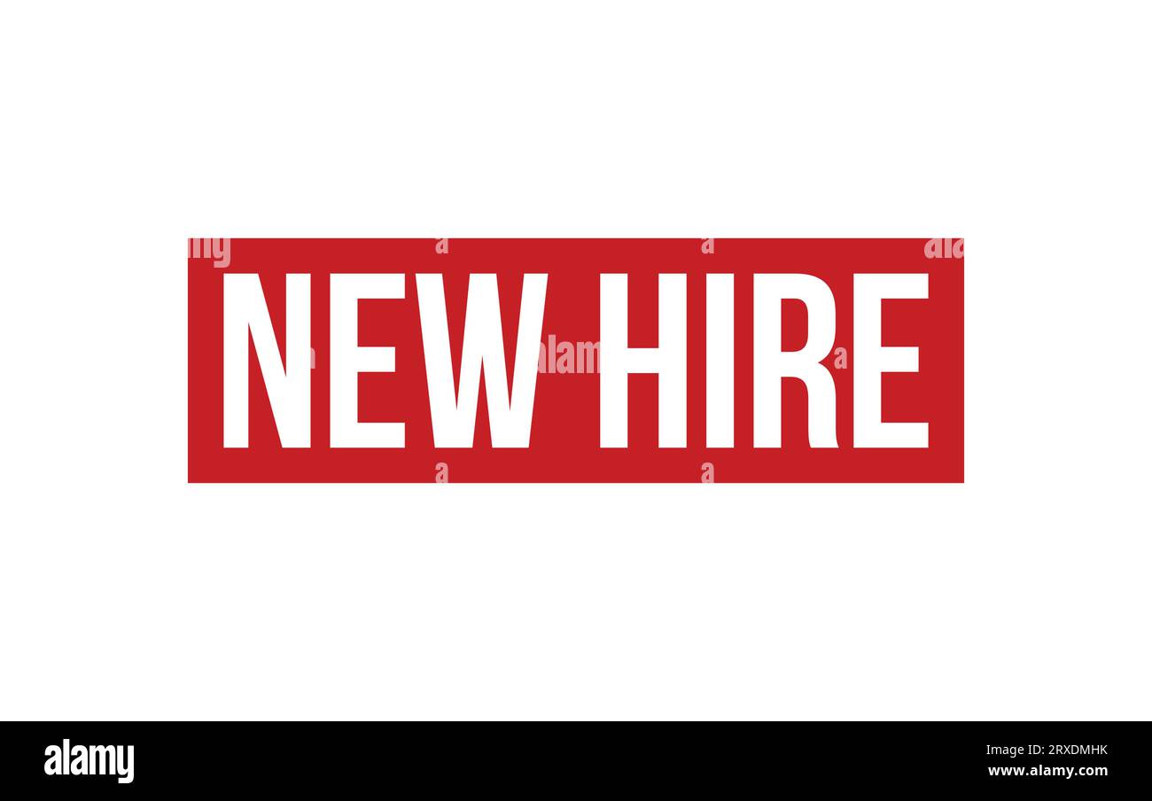 New Hire Rubber Stamp Seal Vector Stock Vector Image & Art - Alamy
