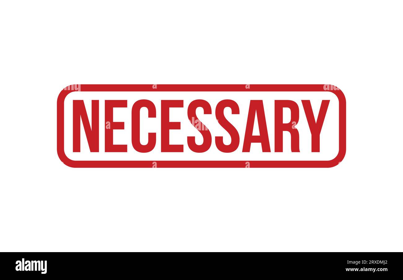 Necessary seal hi-res stock photography and images - Alamy