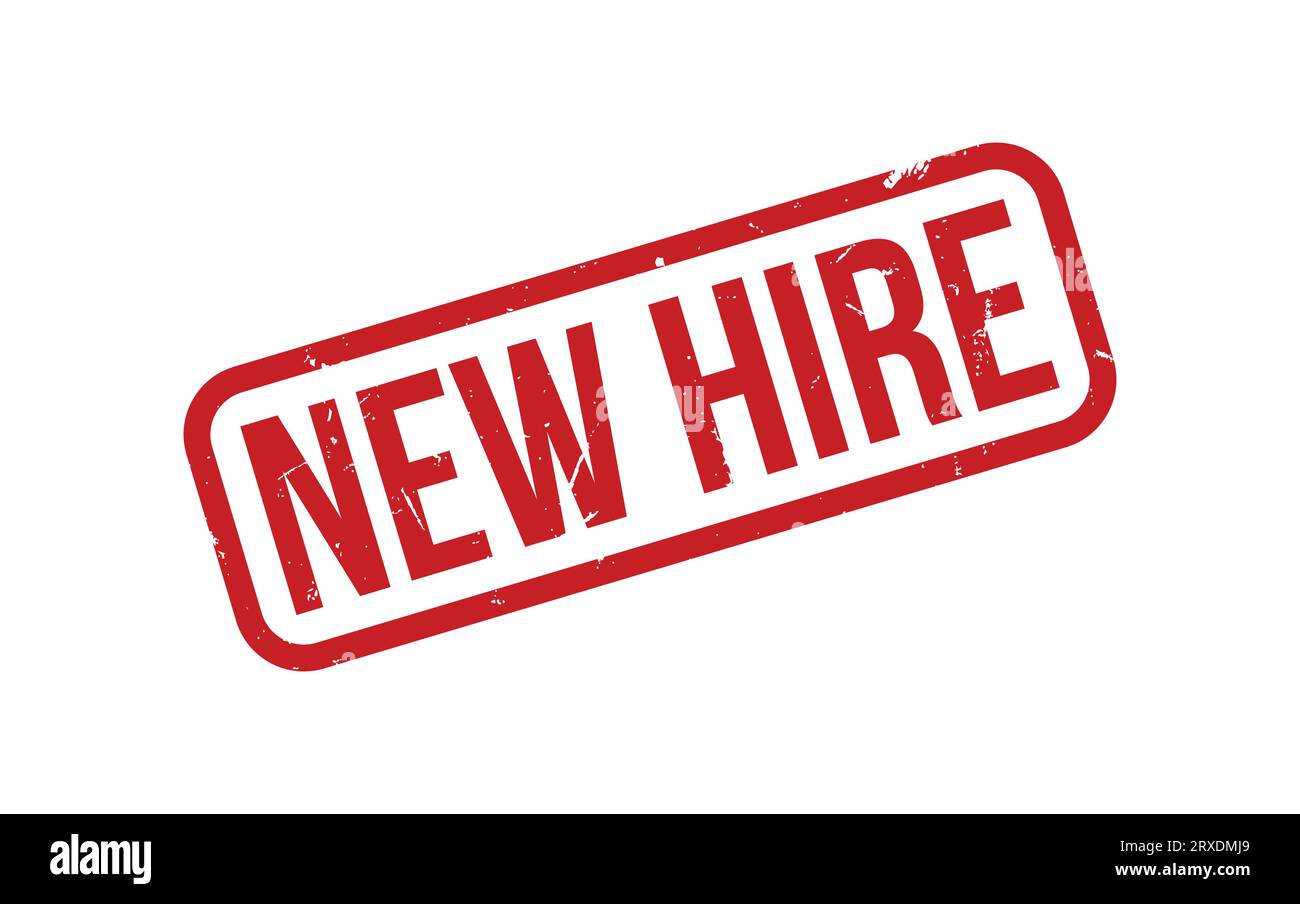 New hire stamp hi-res stock photography and images - Alamy