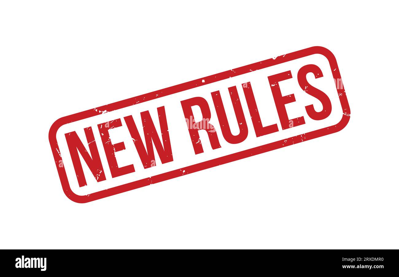 New rules seal hi-res stock photography and images - Alamy