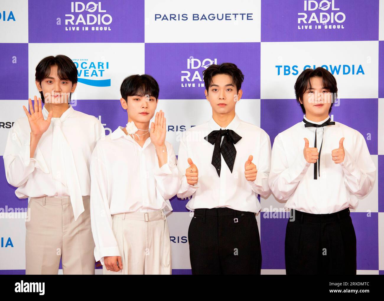 Lucy, September 23, 2023 : K-pop band Lucy attends the red carpet event ...