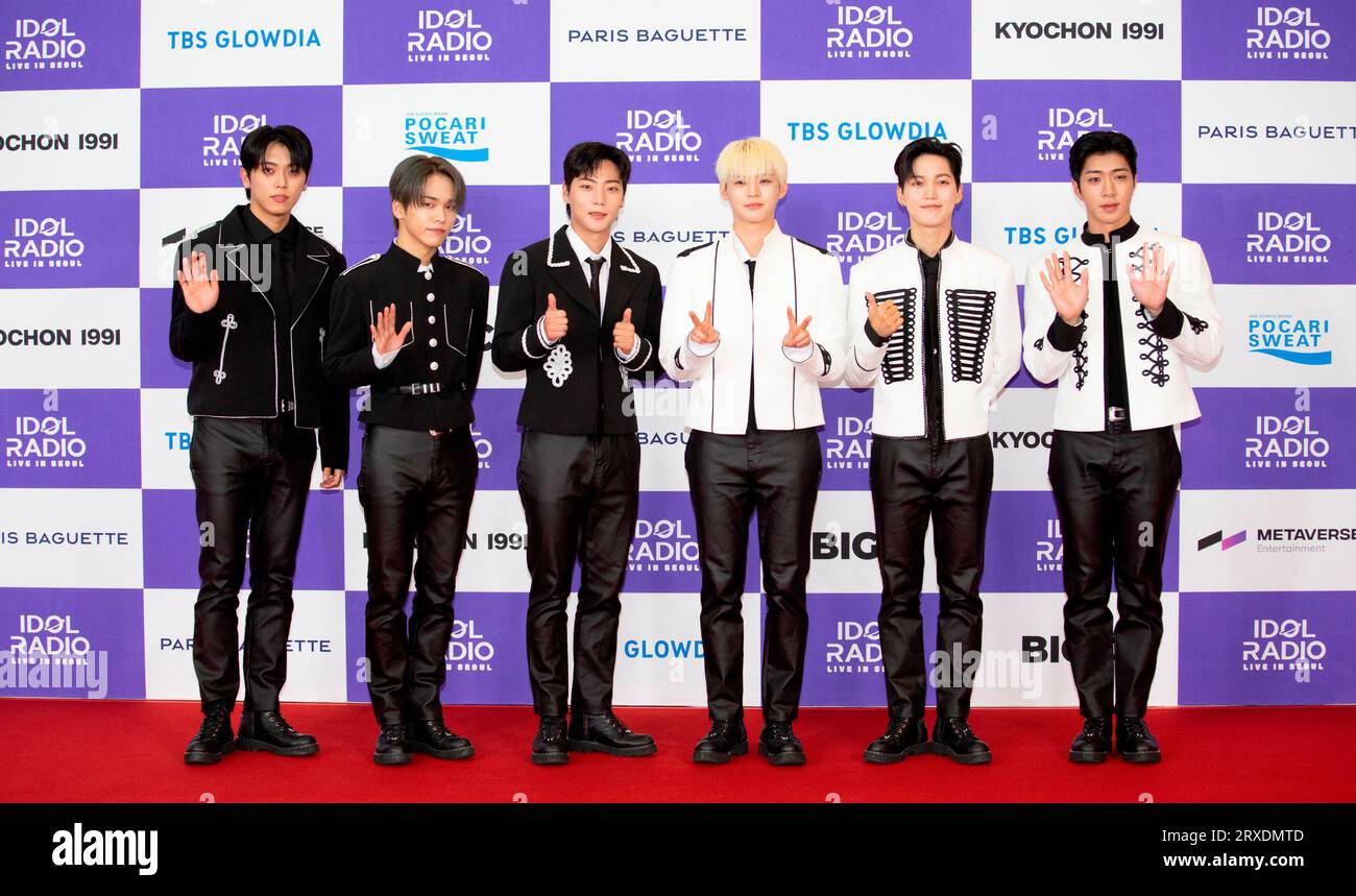 ONF, September 23, 2023 : South Korean - Japanese boy band ONF attends ...