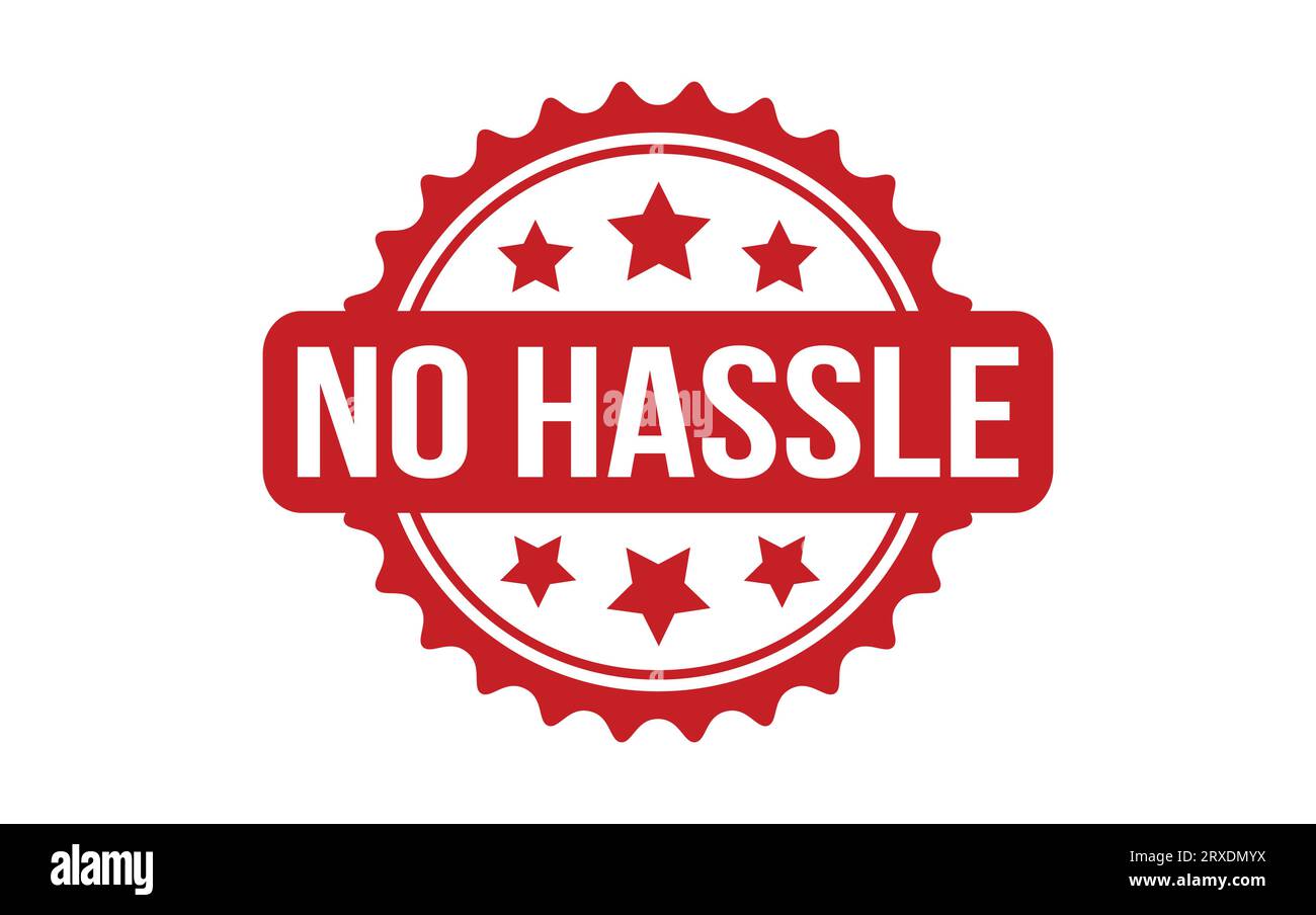 No hassle rubber stamp hi-res stock photography and images - Alamy