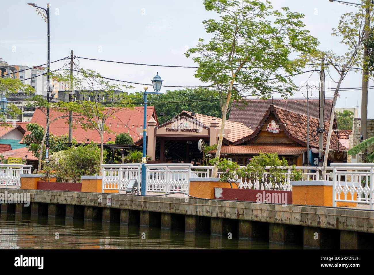 The Malacca River is a river in Malaysia which flows through the middle ...