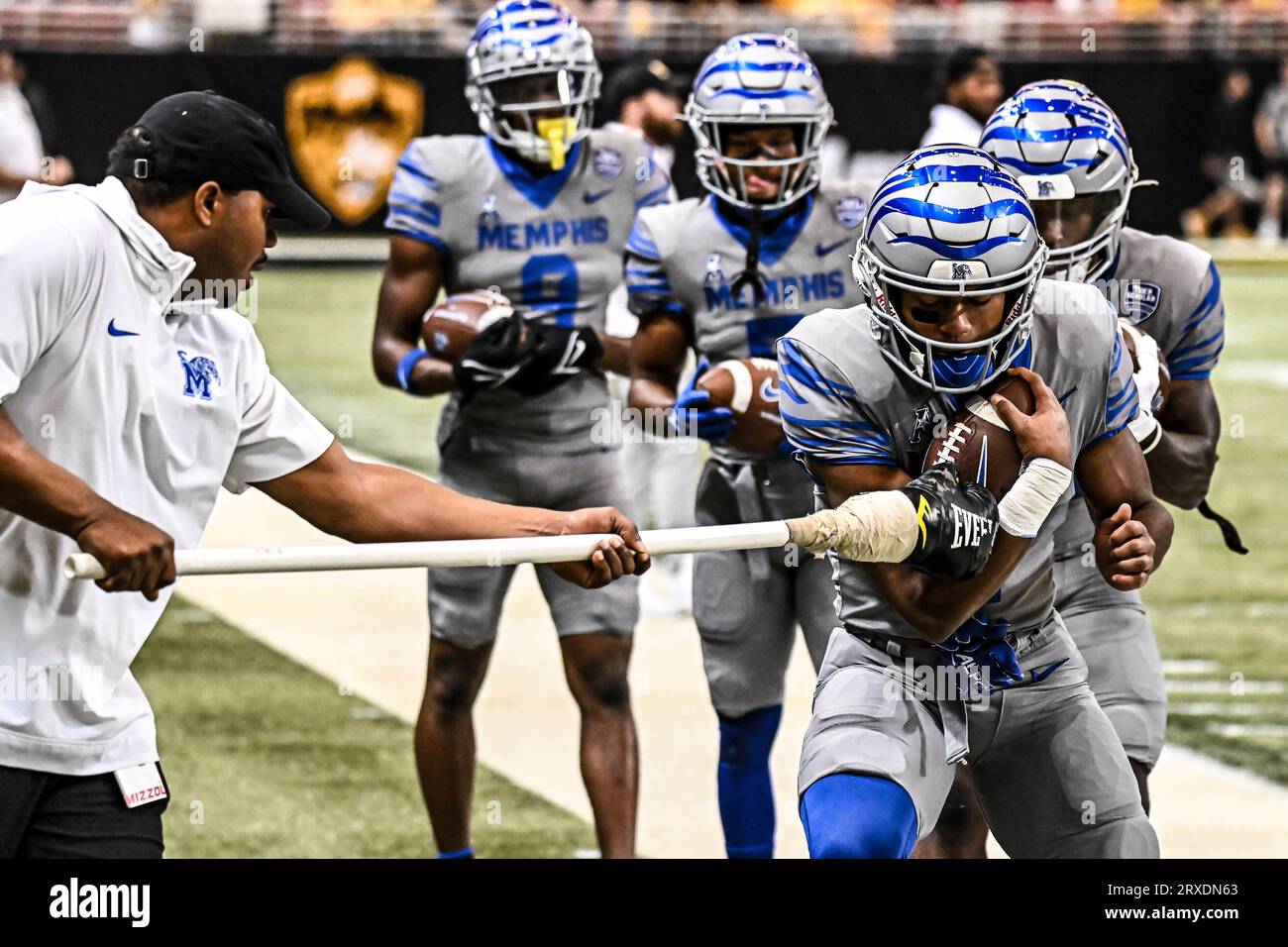 ST. LOUIS, MO - SEPTEMBER 23: Memphis Tigers running back Blake Watson ...