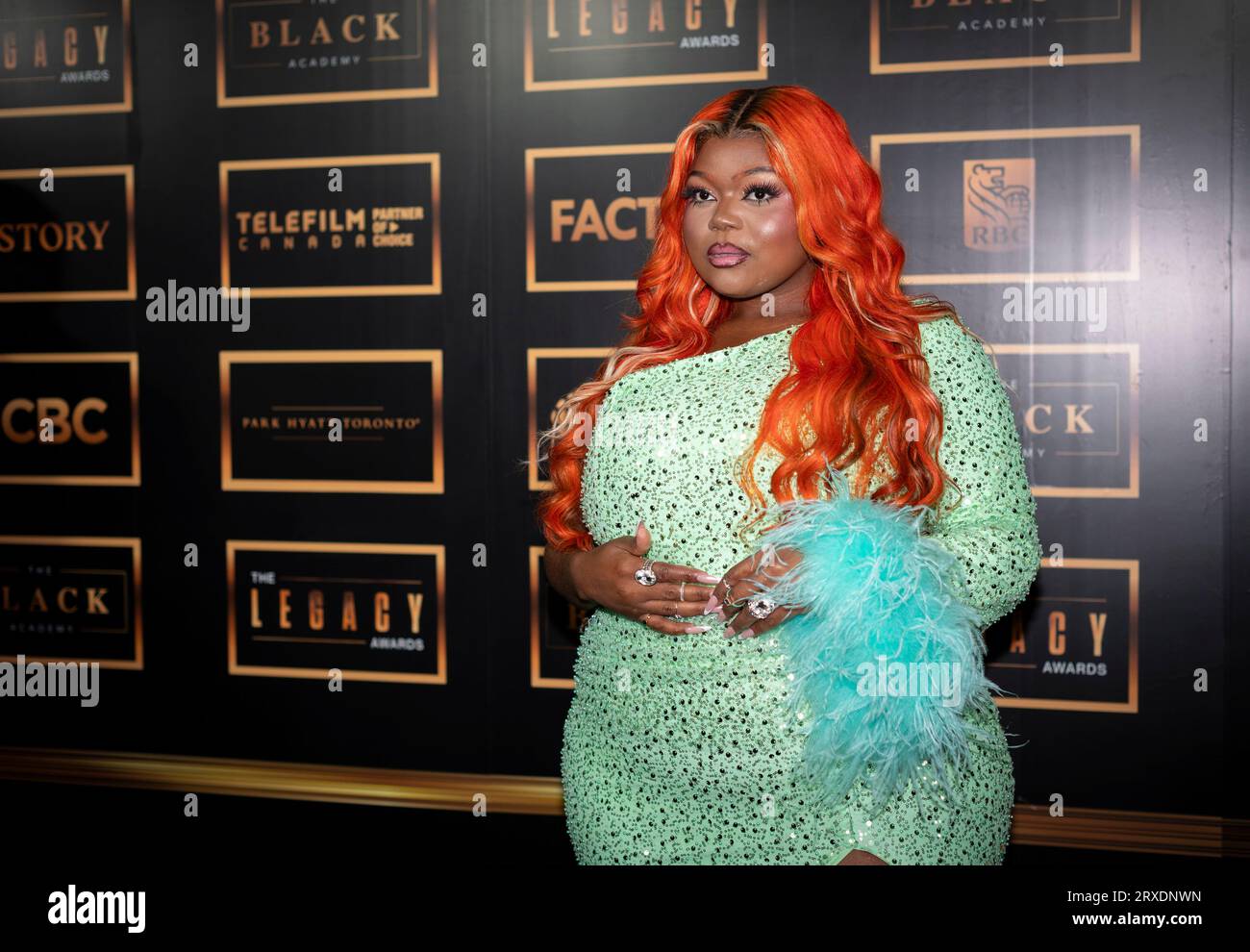 Toronto, Canada. 24th Sep, 2023. Lu Kala poses for a photograph on the ...