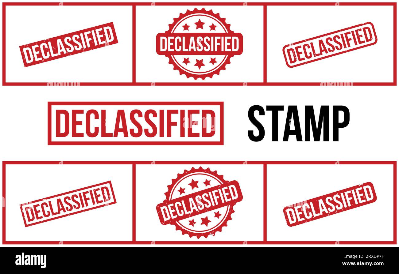 Declassified Stamp
