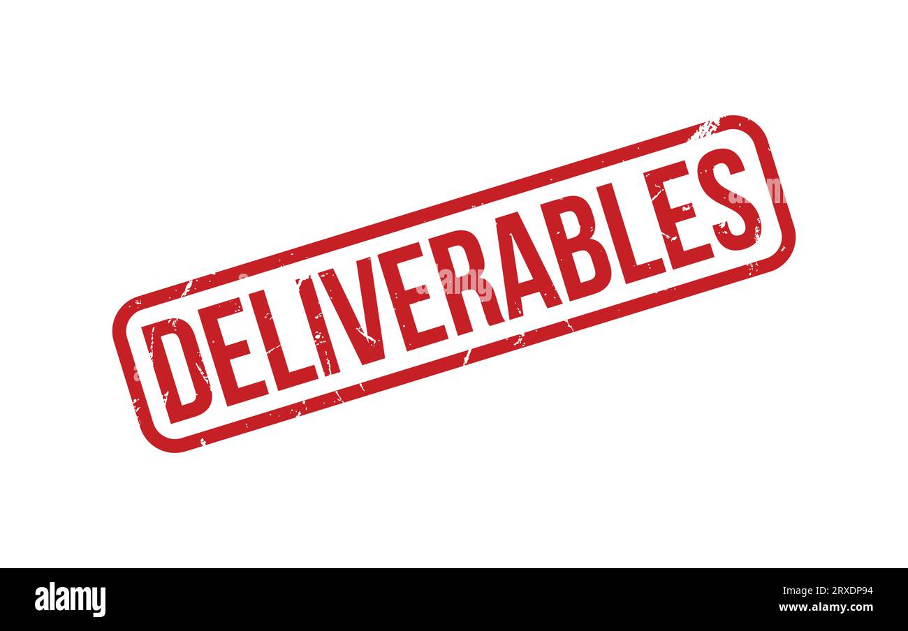 Deliverables stamp hi-res stock photography and images - Alamy