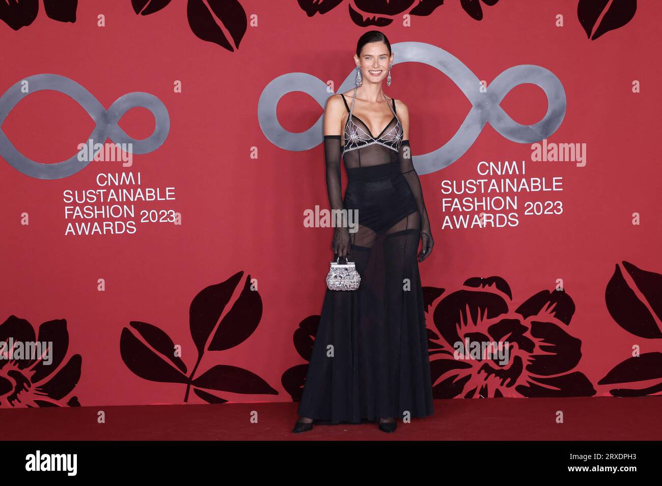 Bianca Balti attends the CNMI Sustainable Fashion Awards 2023 during ...