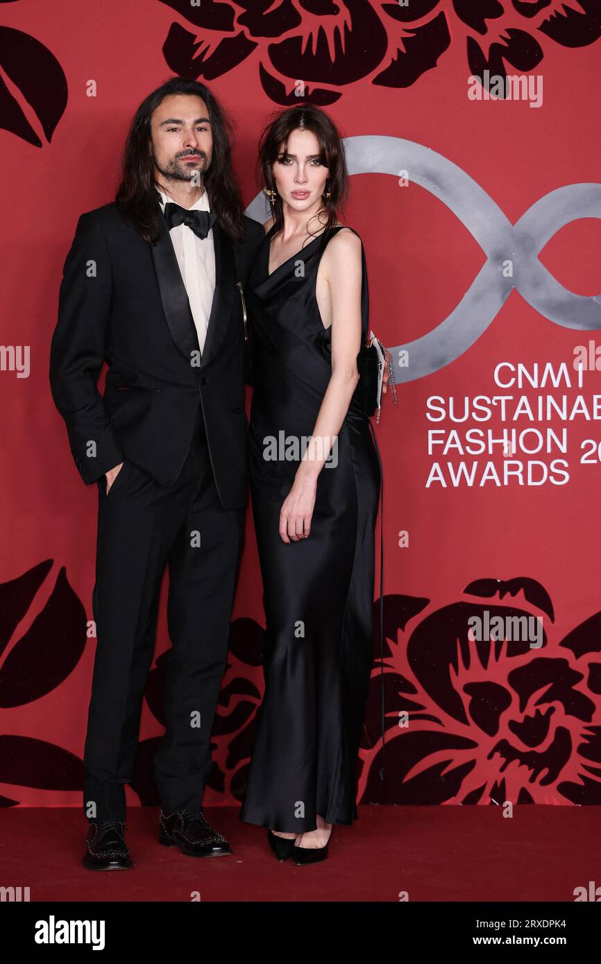 Teddy Quinlivan attends the CNMI Sustainable Fashion Awards 2023 during the Milan Fashion Week ...