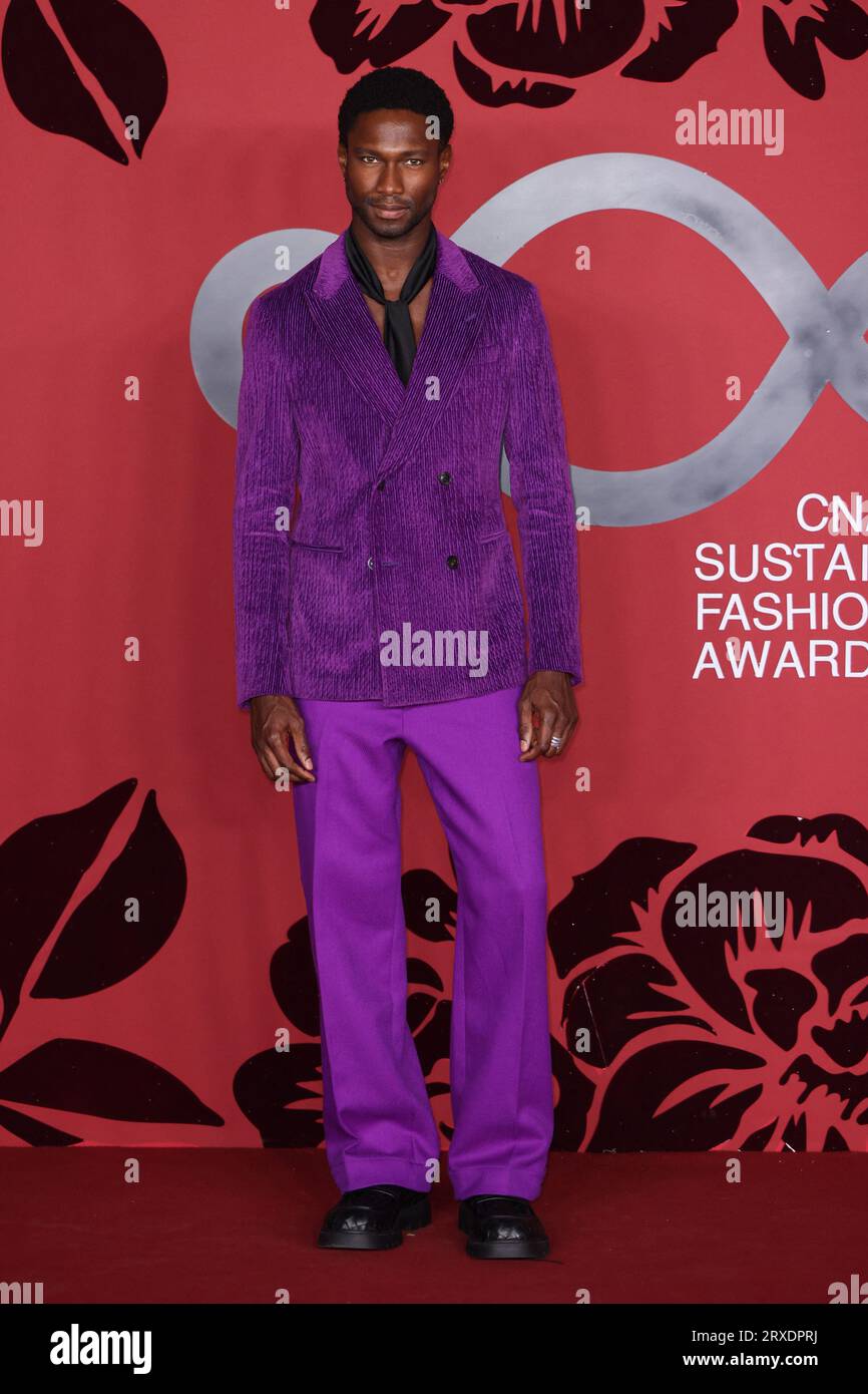 Sadiq Desh attends the CNMI Sustainable Fashion Awards 2023 during the ...