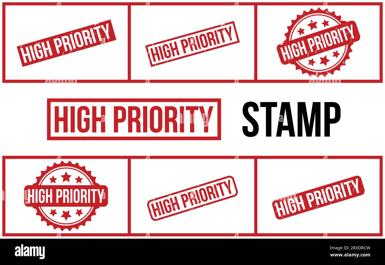 High priority symbol hi-res stock photography and images - Alamy