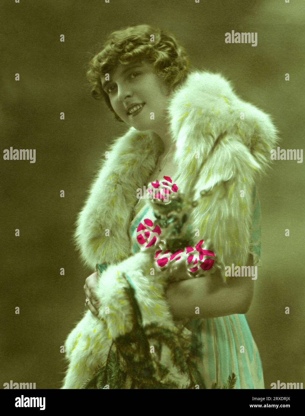 A vintage photo portrait from 1912 of Russian women Stock Photo - Alamy