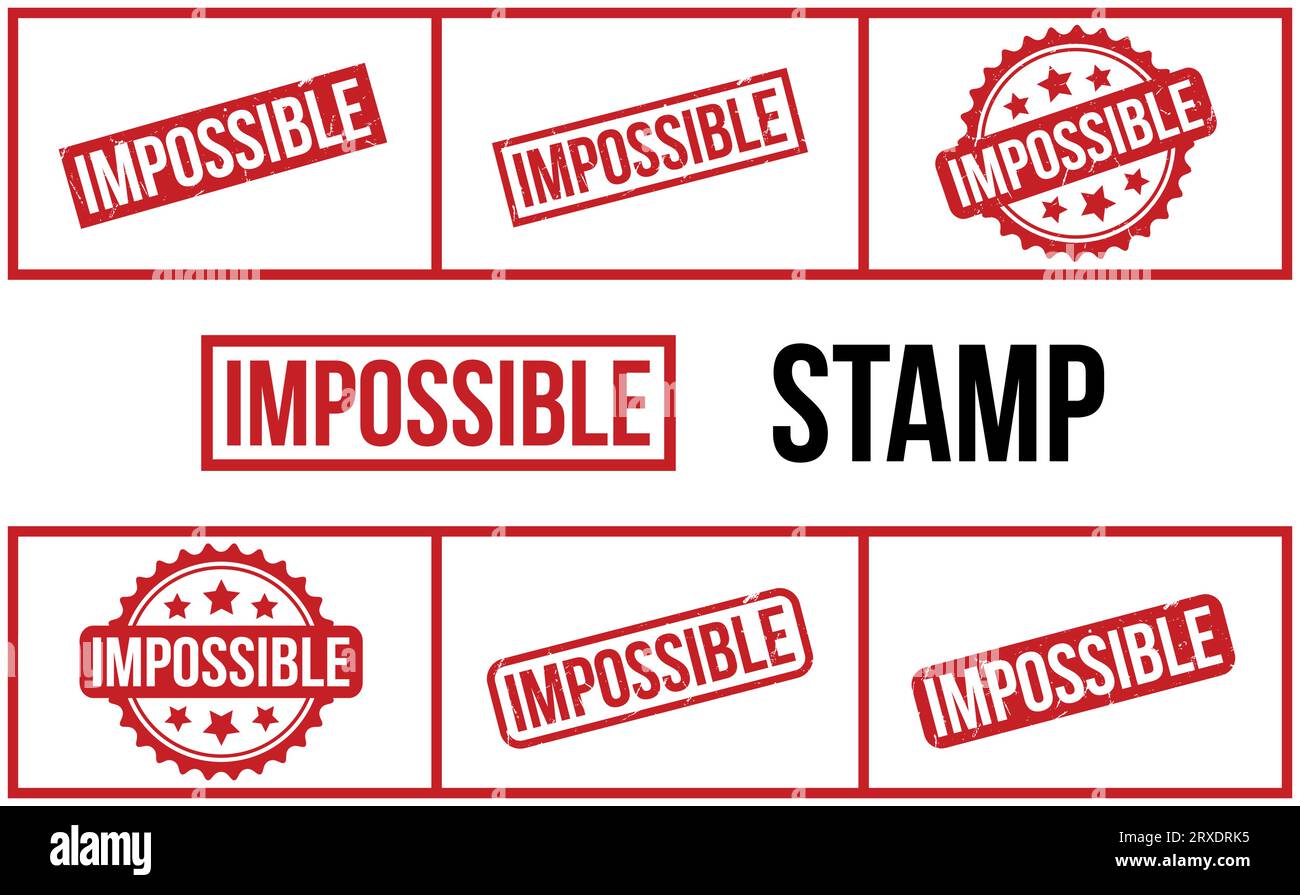 Impossible stamp hi-res stock photography and images - Alamy