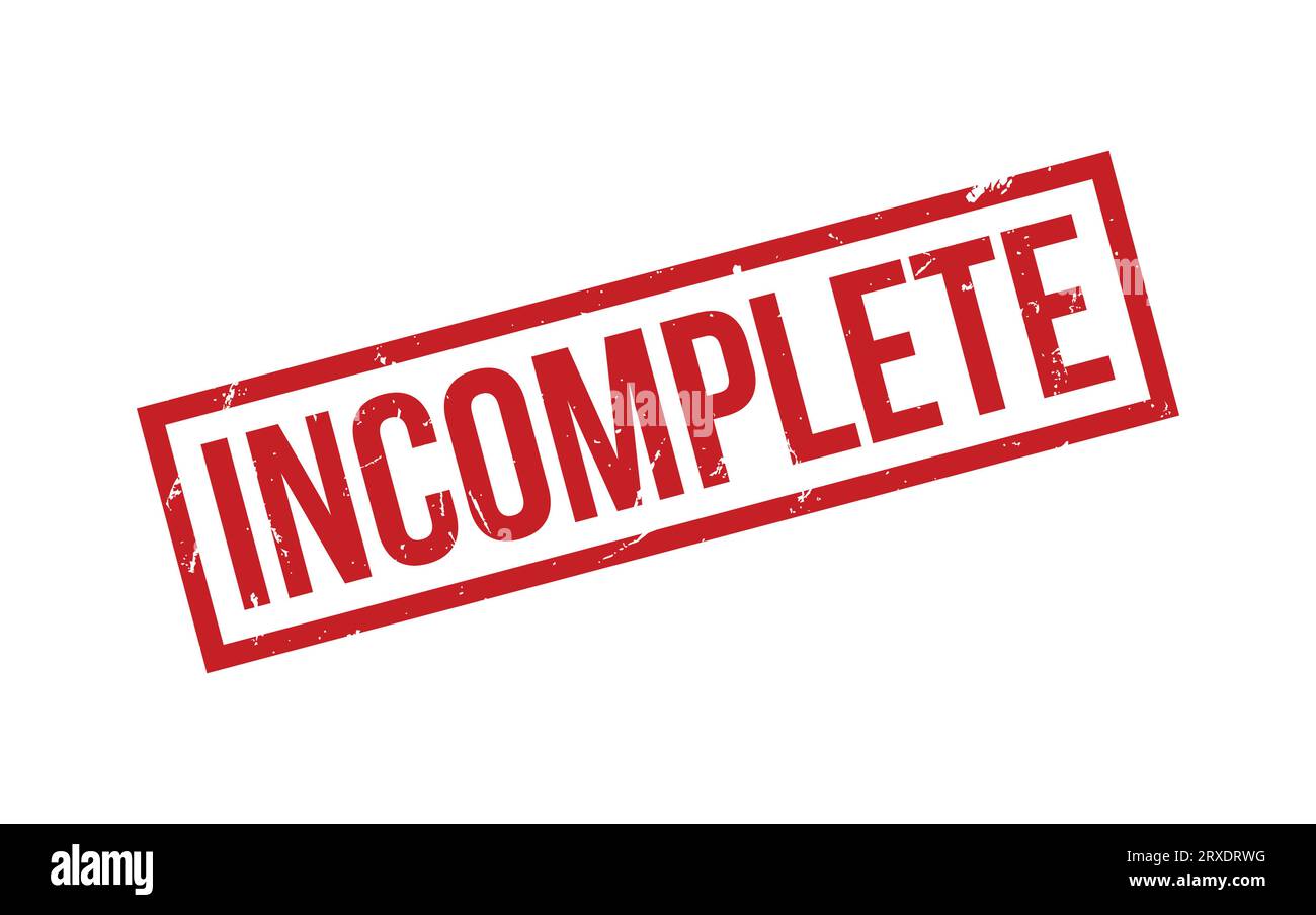 Incomplete rubber stamp hi-res stock photography and images - Alamy